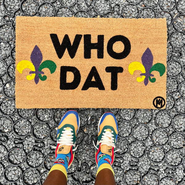WHO DAT MAT – Kicky Mats